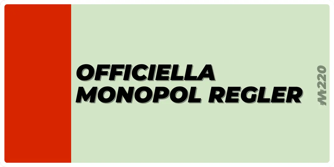 Monopol Regler - Nya & Gamla regler + Omfattande Guide
